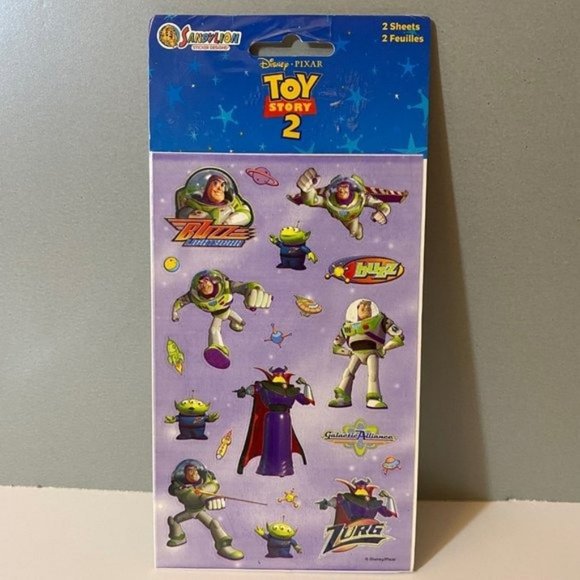 Sandylion | Other | Vintage Sandylion Toy Story 2 Stickers | Poshmark